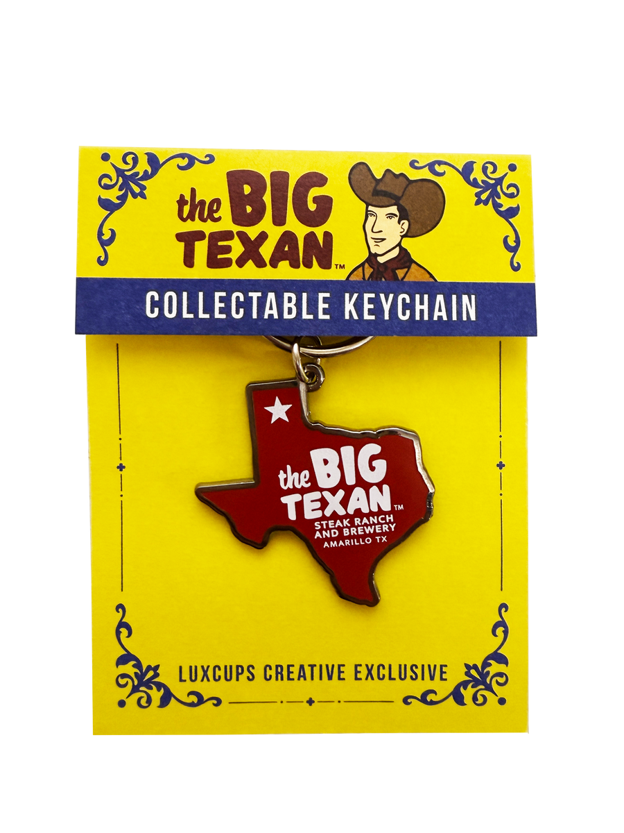 Big Texan Steak Ranch Texas Shape Keychain – The Big Texan